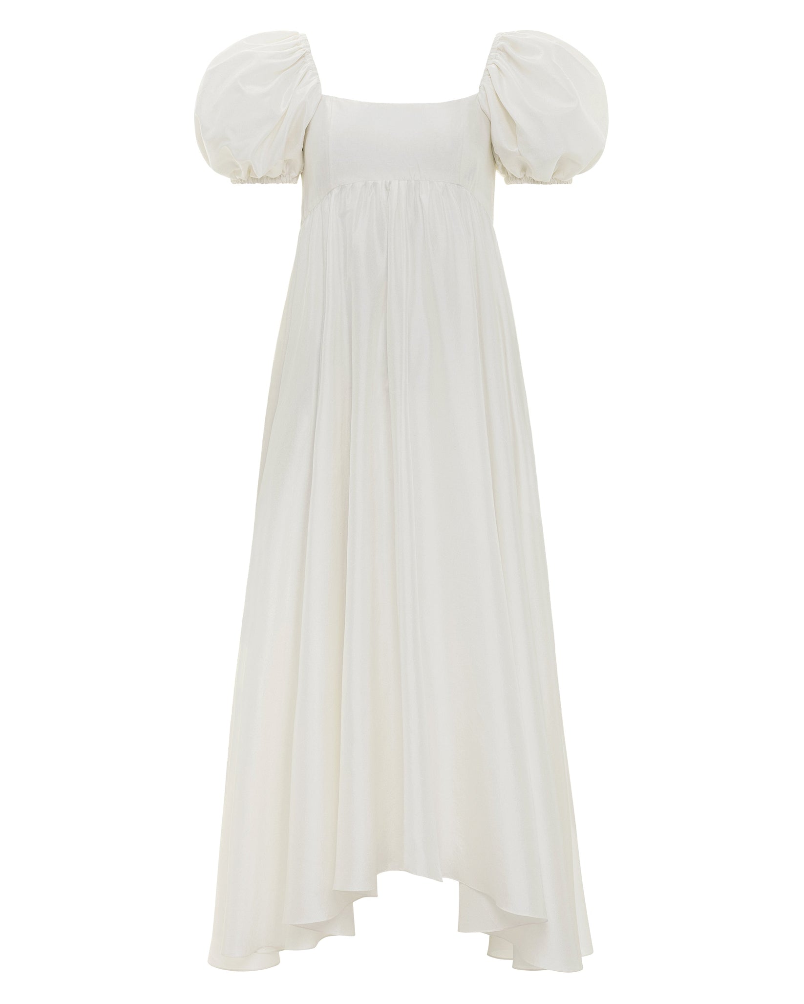 Rory Raw Silk Midi Dress – Azeeza